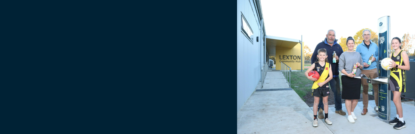 Lexton stays hydrated with new Choose Tap fountain | Central Highlands ...